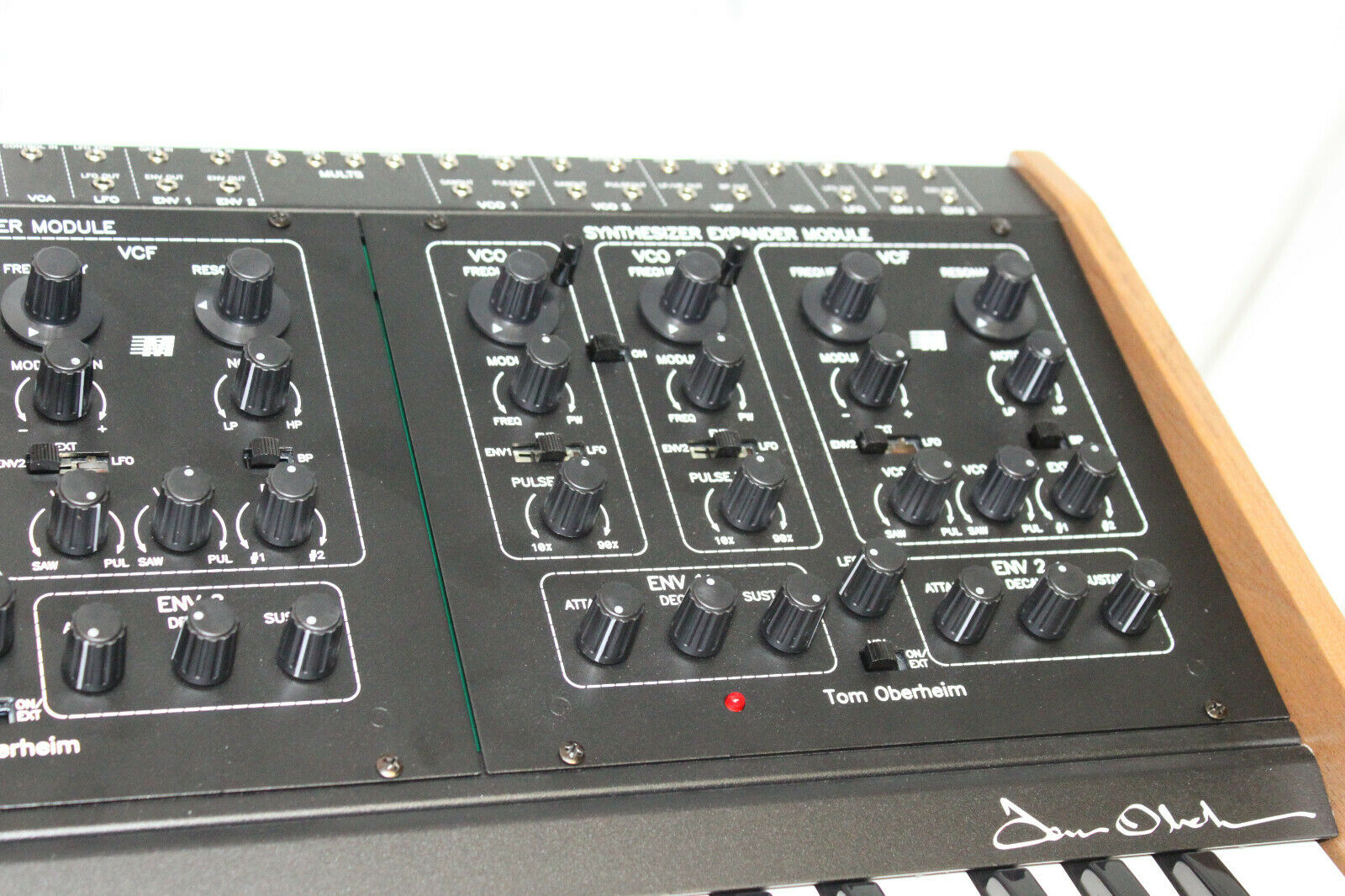 MATRIXSYNTH: Oberheim TVS Pro Two Voice Pro Analog Synthesizer dual SEM ...