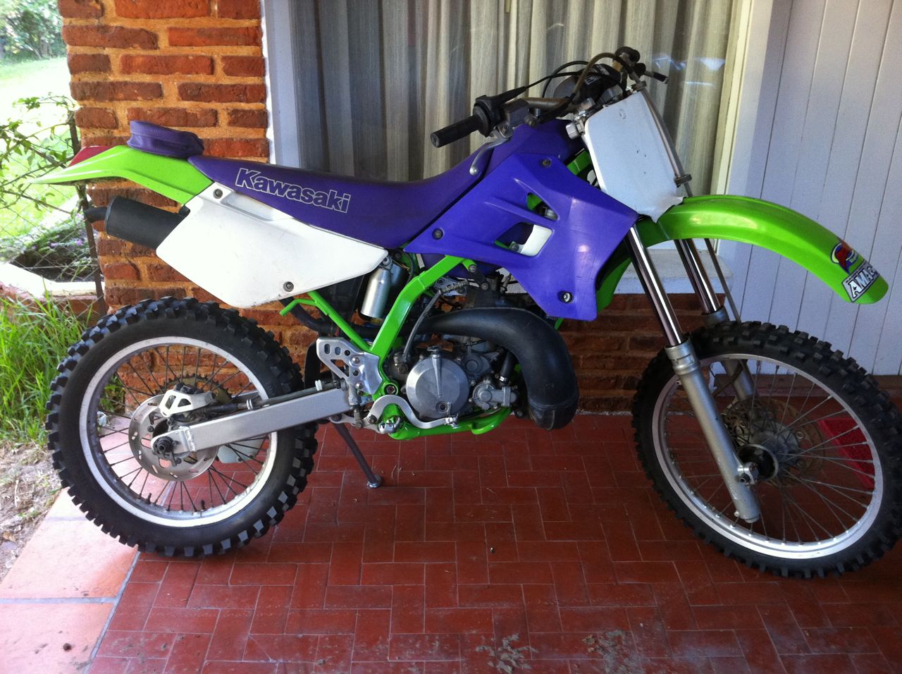 Mas de 500: Fernando Trentin - Kawasaki KDX 200