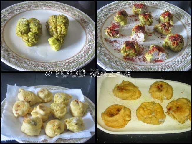 Sindhi Food Mazaa: MAGZA JA PAKORA ( GOAT BRAIN FRITTERS )