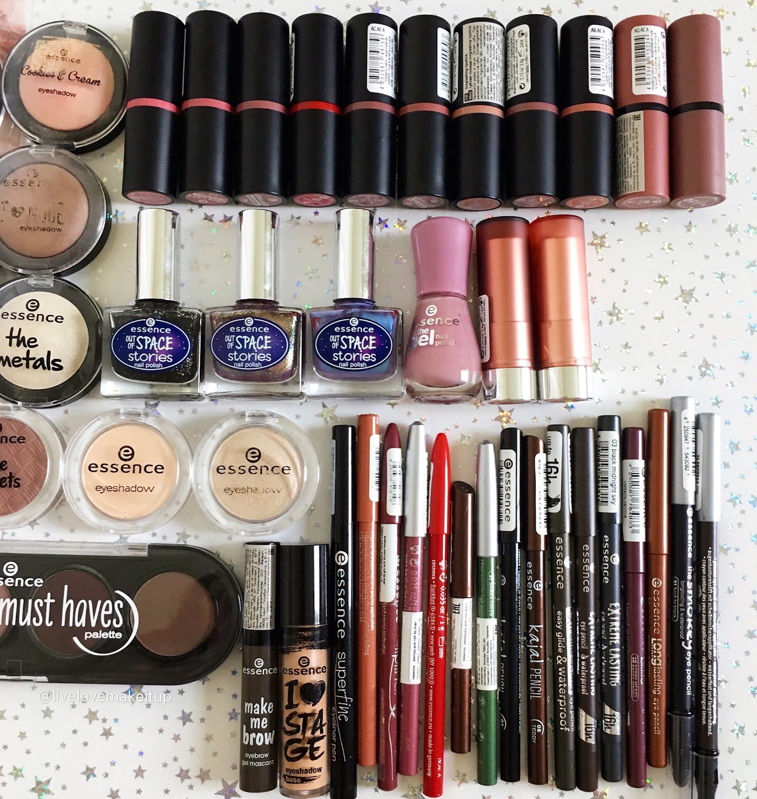 How To Glow: Essence Cosmetics Makeup Collection: swatches and lots of ...