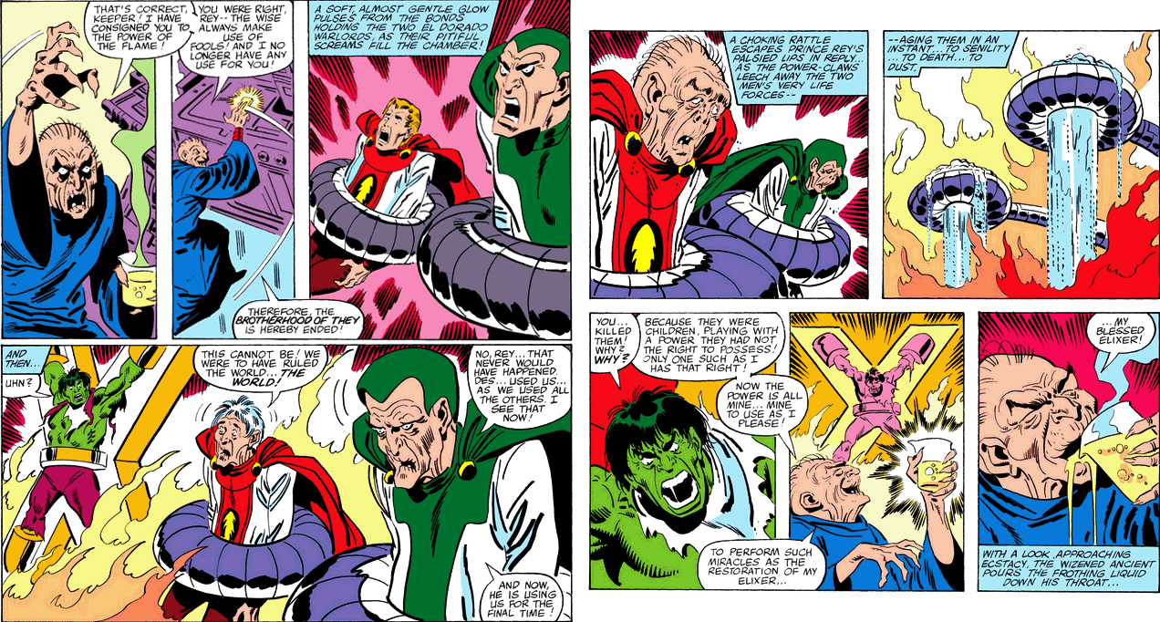 The Peerless Power of Comics!: The Staggering Saga Of... They!