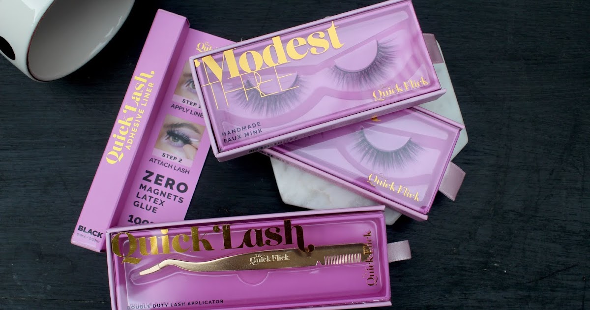 New Release: The Quick Flick Quick Lash Adhesive and False Lashes