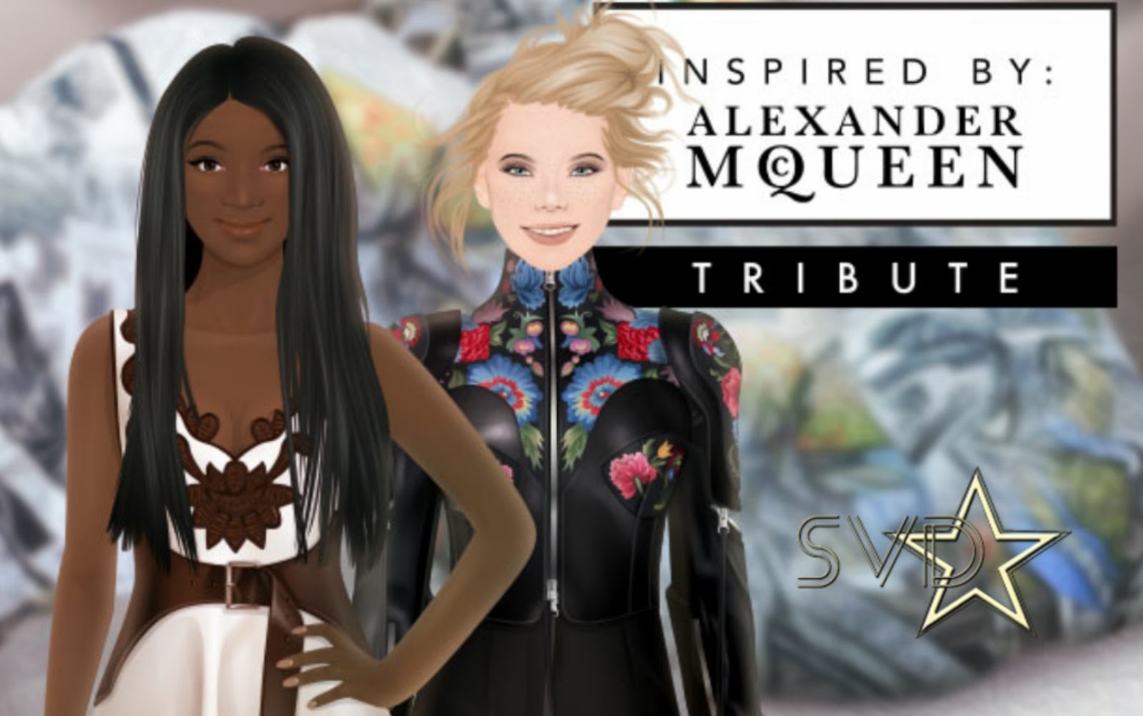 ALEXANDER MCQUEEN TRIBUTE NO PLAZA - STARDOLL V.I.P DIVAS