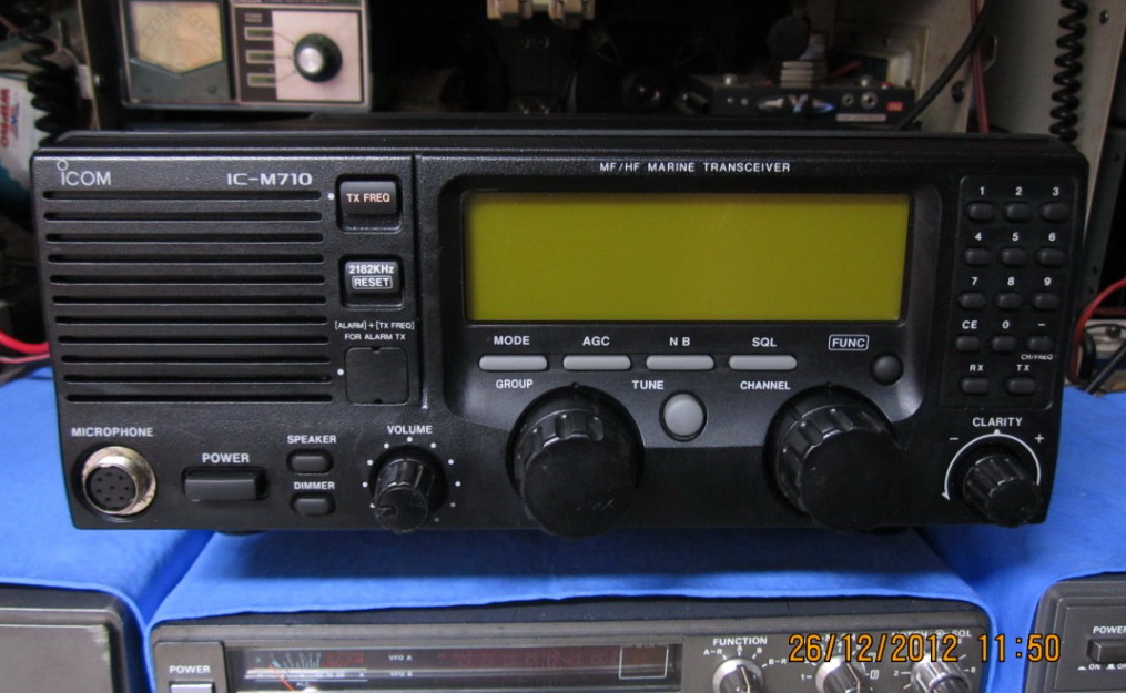 Doel Connect Shop: ICOM IC-M710, Second.( SOLD )>>Jombang-JATIM.