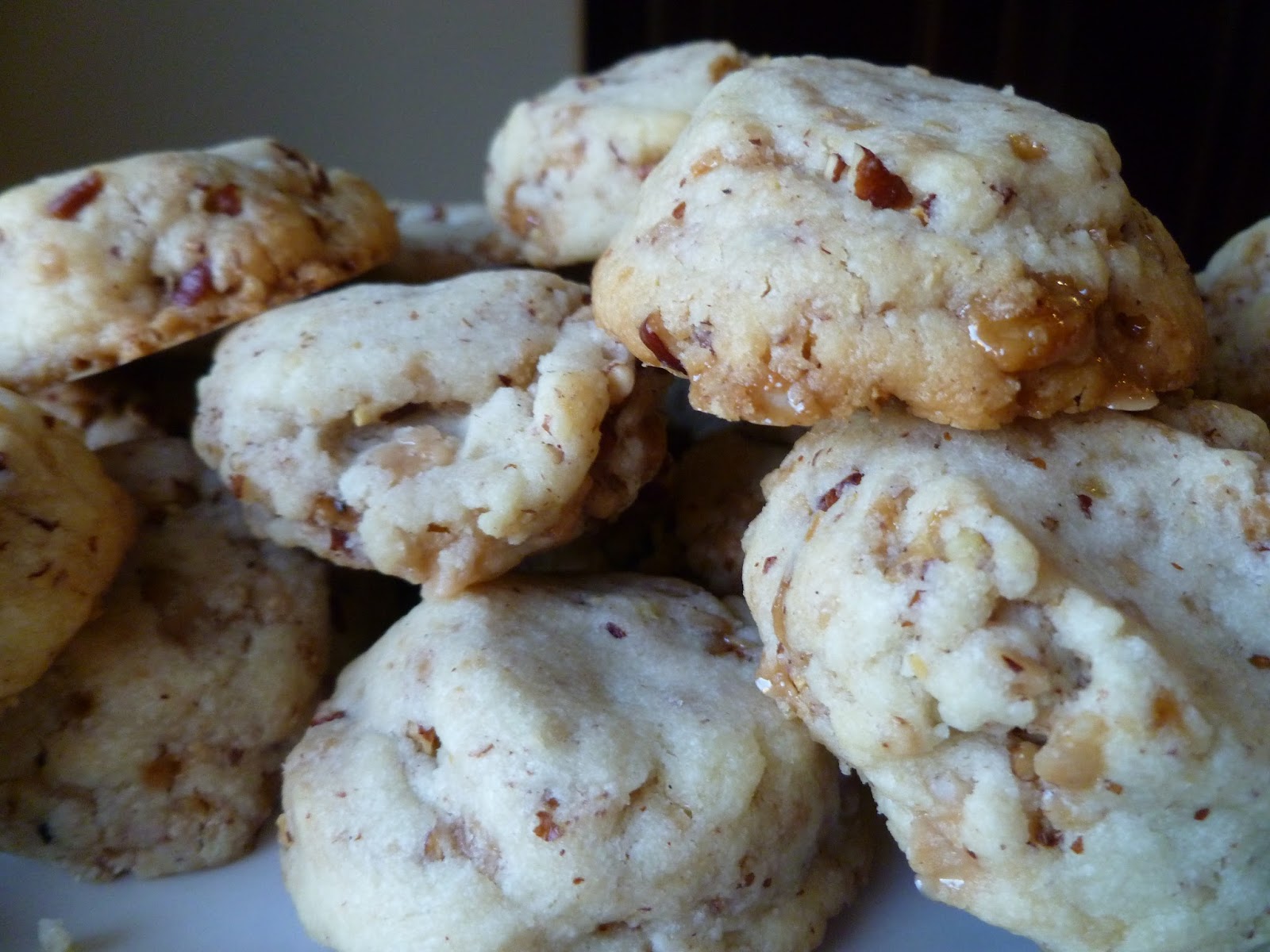 The Pastry Chef's Baking: Toffee Pecan Shortbread Cookies