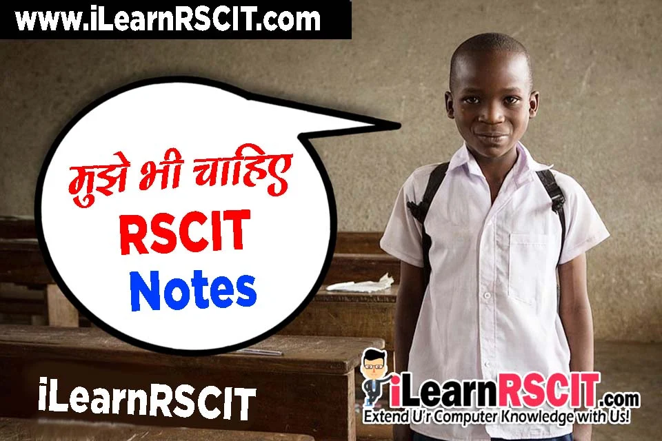 RSCIT ke Notes | Book Chapter wise RSCIT Notes in Hindi {2023*} | RSCIT ...