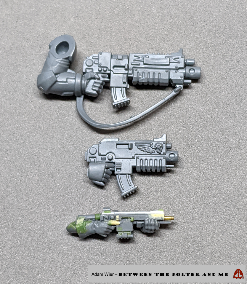 Between the Bolter and Me: Tutorial: Converting a Sister of Battle Bolter