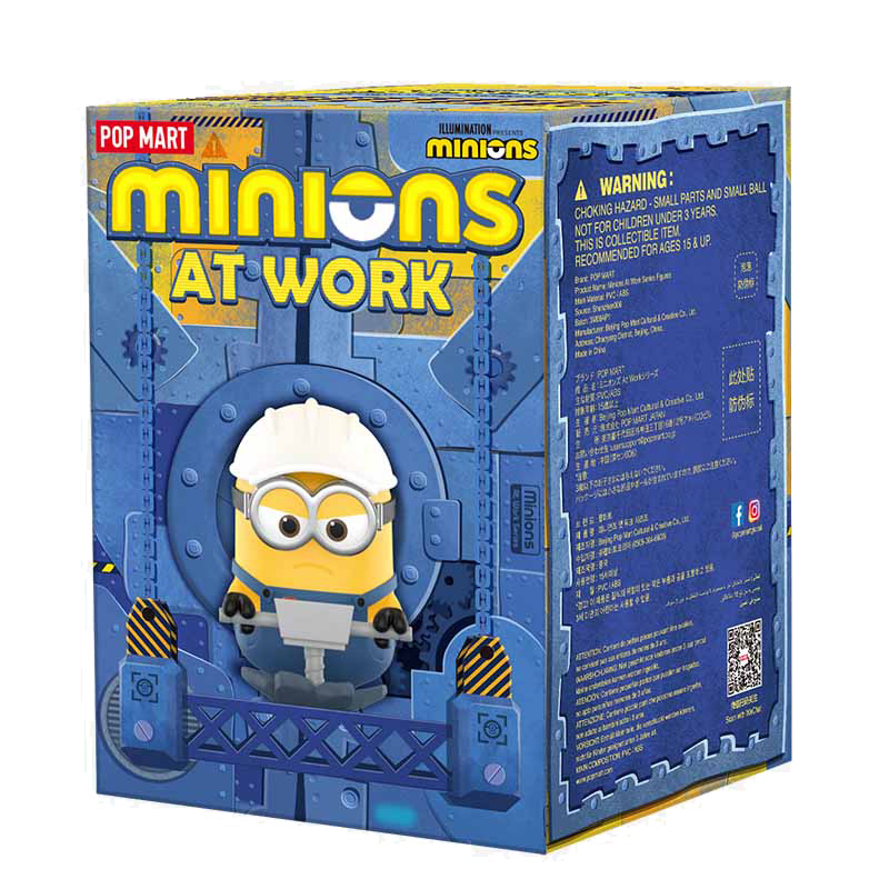 Pop Mart Tech Phil Licensed Series Minions At Work Series Figure | The ...