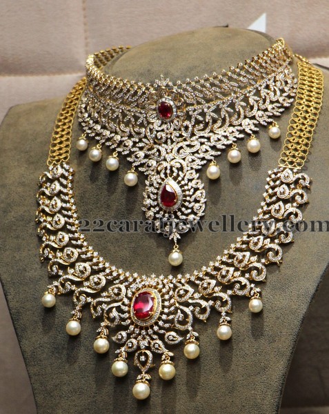 Diamond Bridal Sets by Hiya Jewles - Jewellery Designs