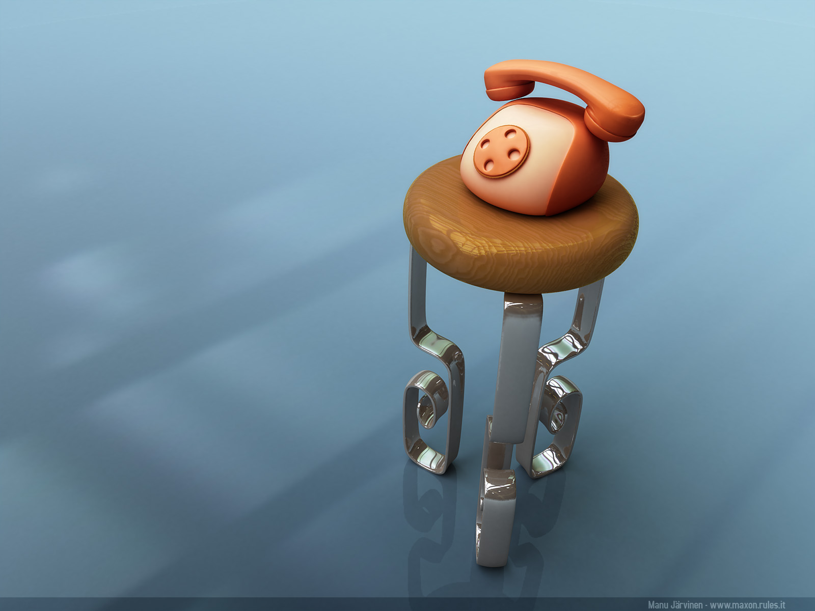 Telephone ~ HD Wallpaper