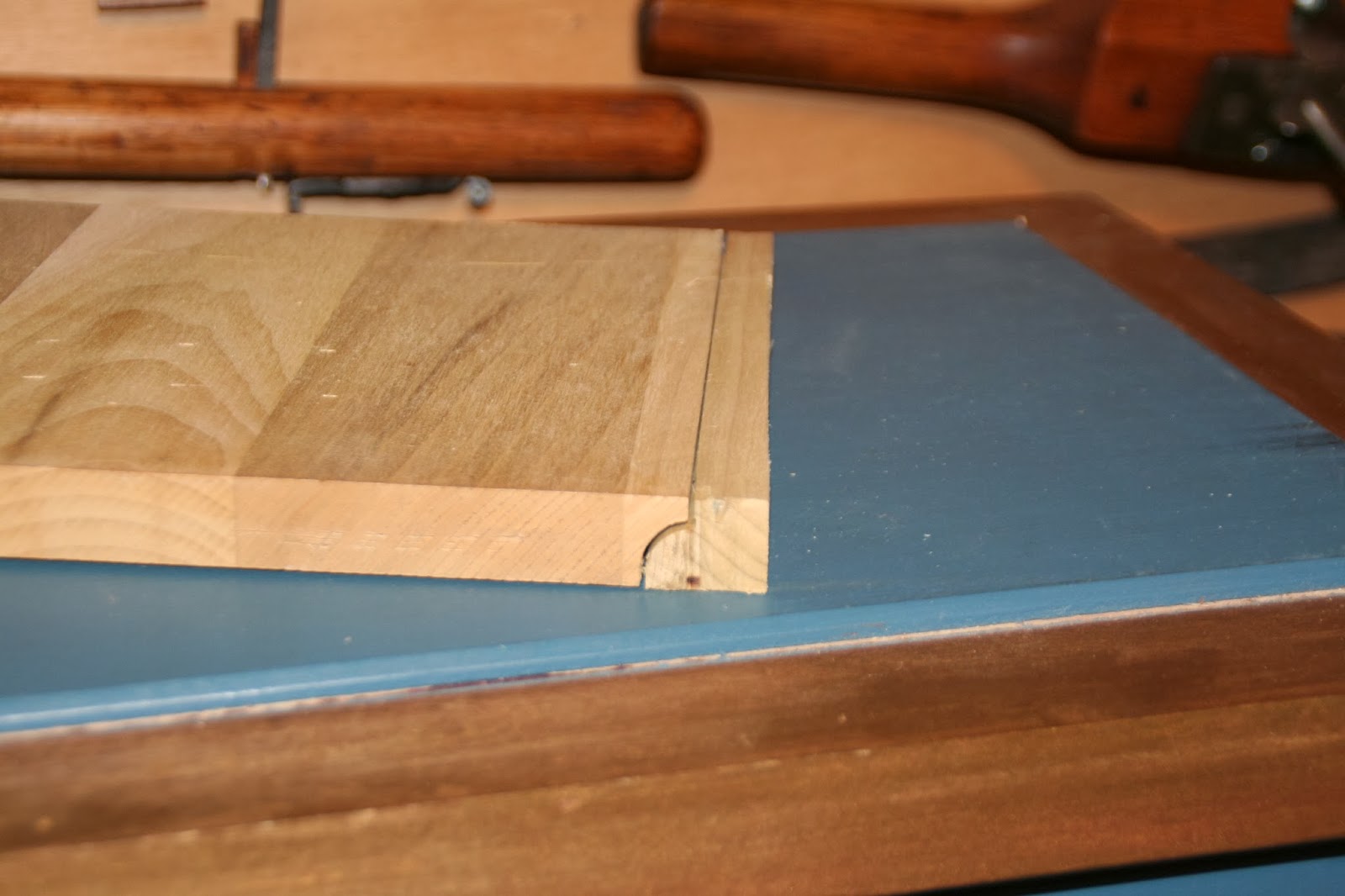 Rule Joint With The Stanley 55 Plane