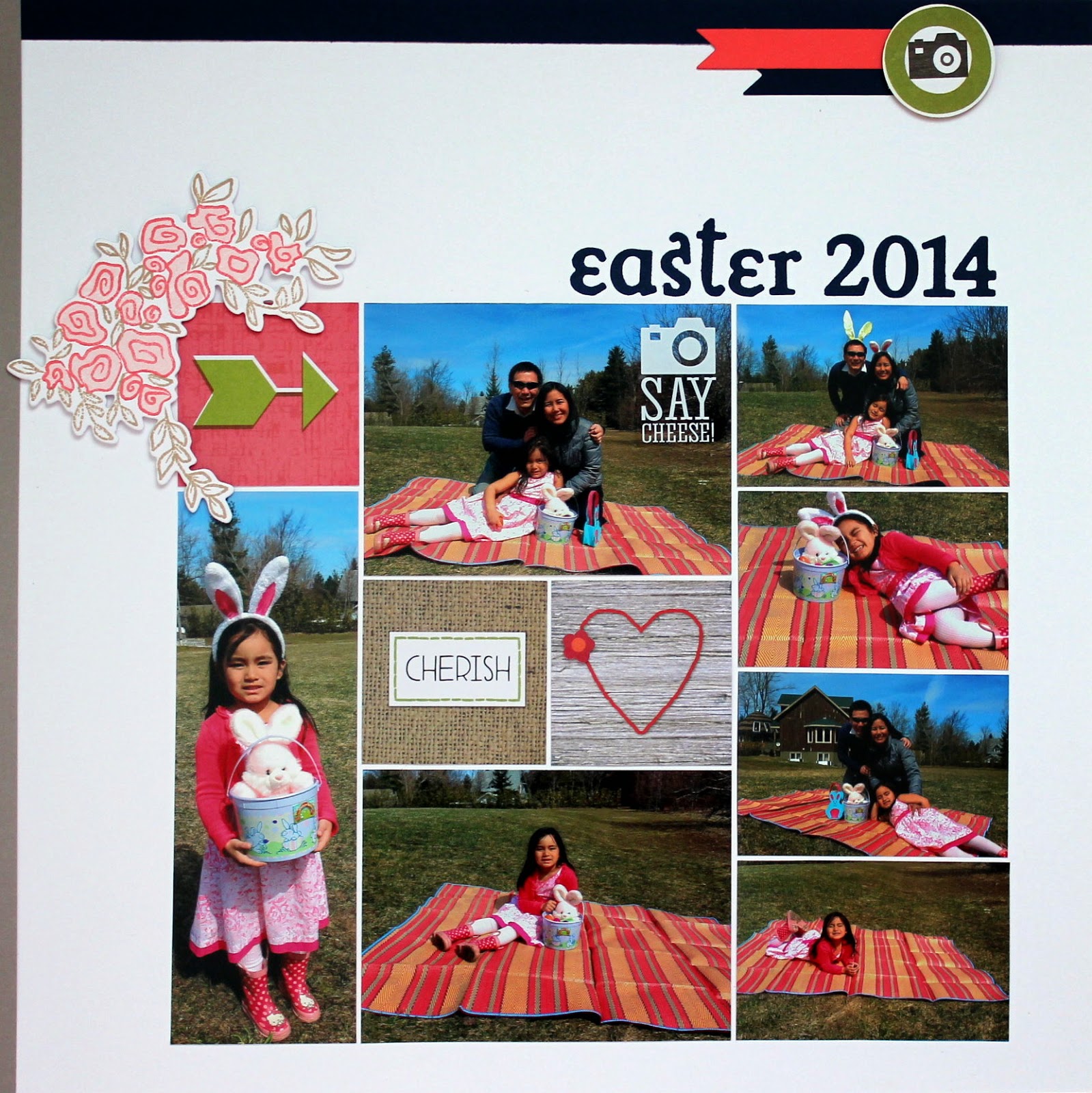 craftmates: easter layout