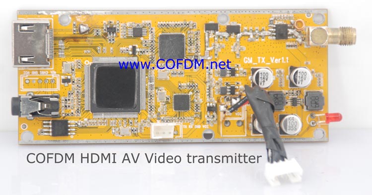 www.COFDM.net COFDM Wireless Video HDMI SDI Transmitter Receiver ...