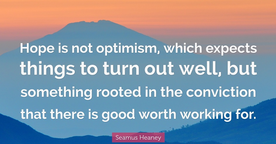 The View from This Seat: Hopeful, But Not Optimistic