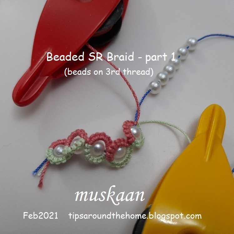 muskaan's T*I*P*S: beaded SR braid part 1