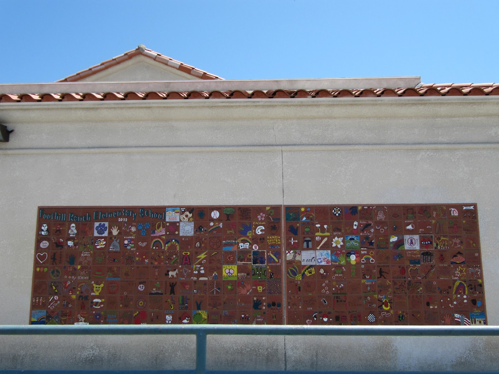 Tile Murals Fundraisers: Foothill Ranch Elementary 2012