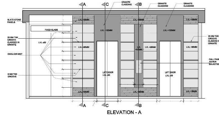 99Details: Lift Lobby Detail