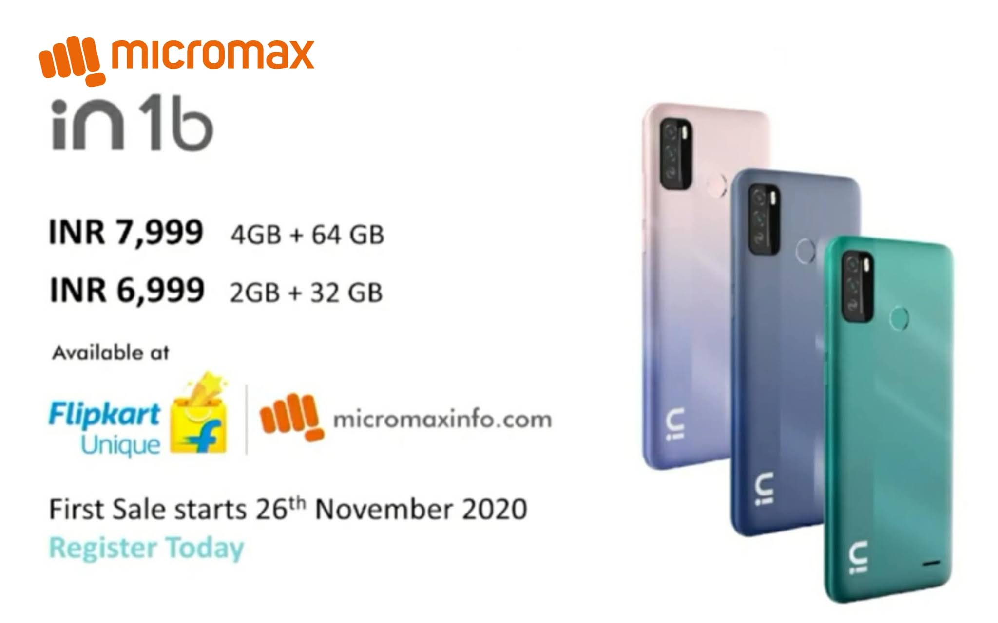 Micromax IN 1B Launched, Here Full Specifications, Looks and Reviews ...