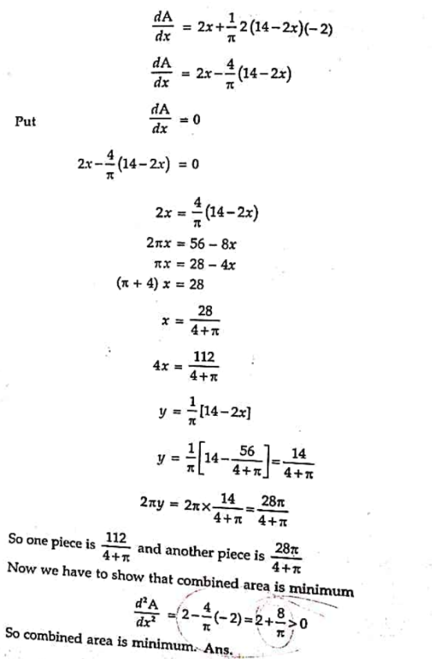 Maxima & Minima - Second Derivative Test| Ch 05 | Application Of ...