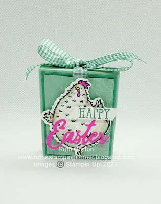 Ruth's Stamping Corner: Happy Easter Chick Box-VIDEO