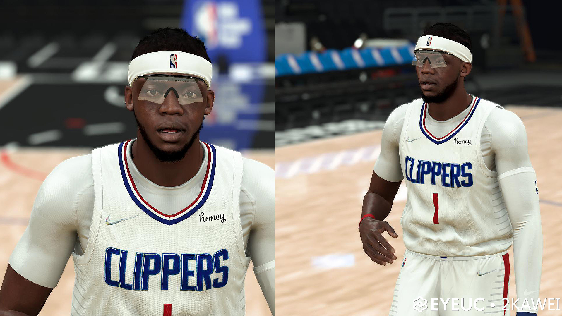 NBA 2K22 Reggie Jackson Cyberface Update and Body Model by 2KAWEI