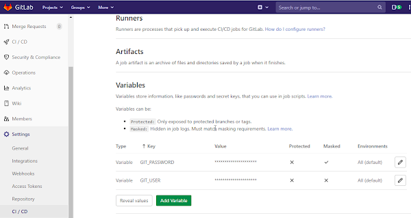 hawksnowlog: Gitlab CI から branch を作成する方法