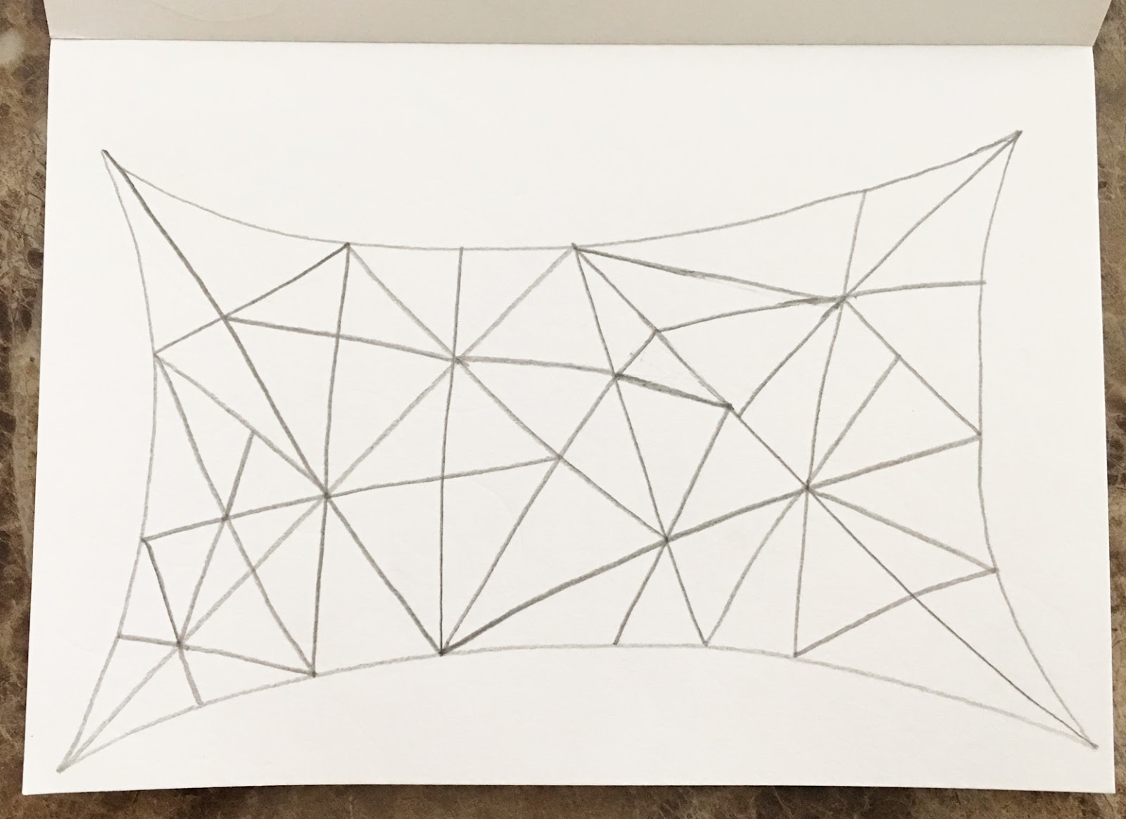 Learning to Tangle - Easy Zentangle Pattern