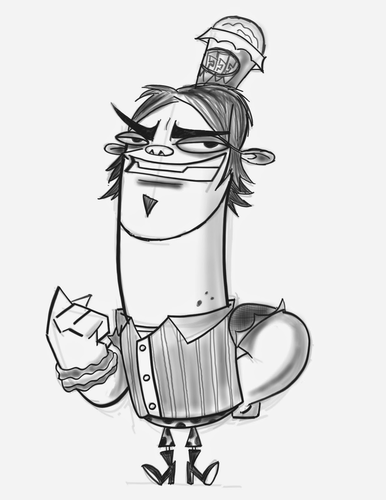 Cartoon Design Ideas: Drawing with Shapes