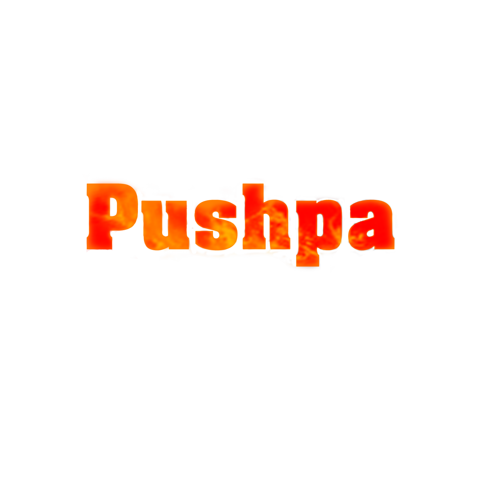 Pushpa Movie Text PNG HD Free Stock For Editing