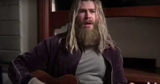 Chris Hemsworth incorpora o Johnny Cash como Thor nos bastidores de ...