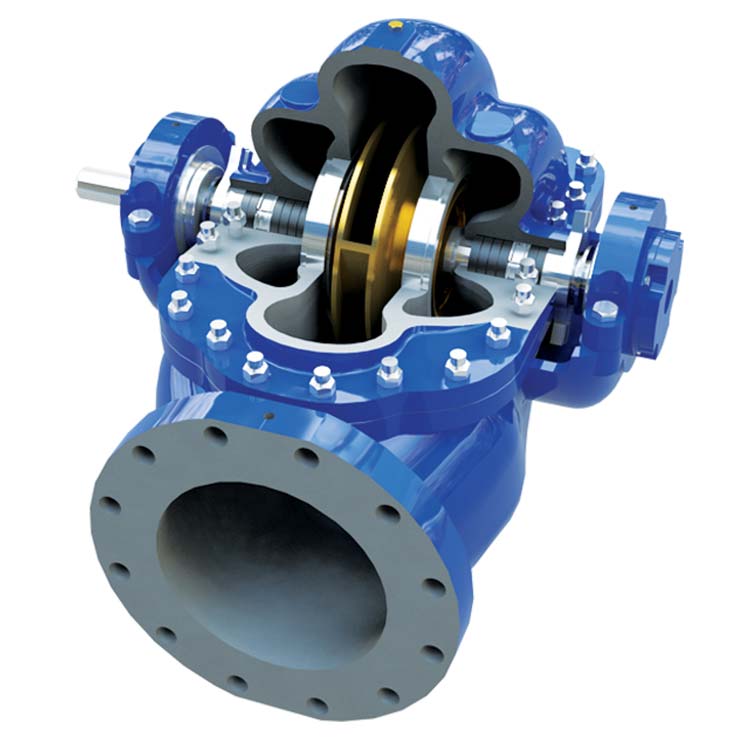 DOUBLE SUCTION SINGLE STAGE PUMP