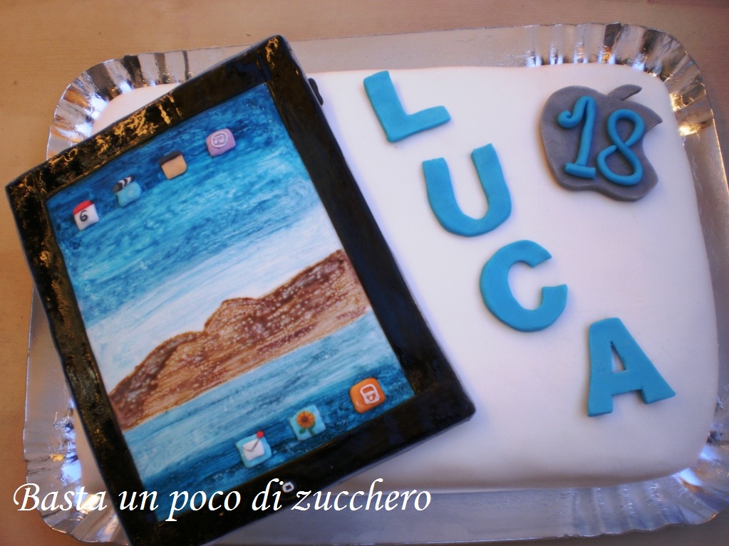 Basta un poco di zucchero...: Torta I-pad