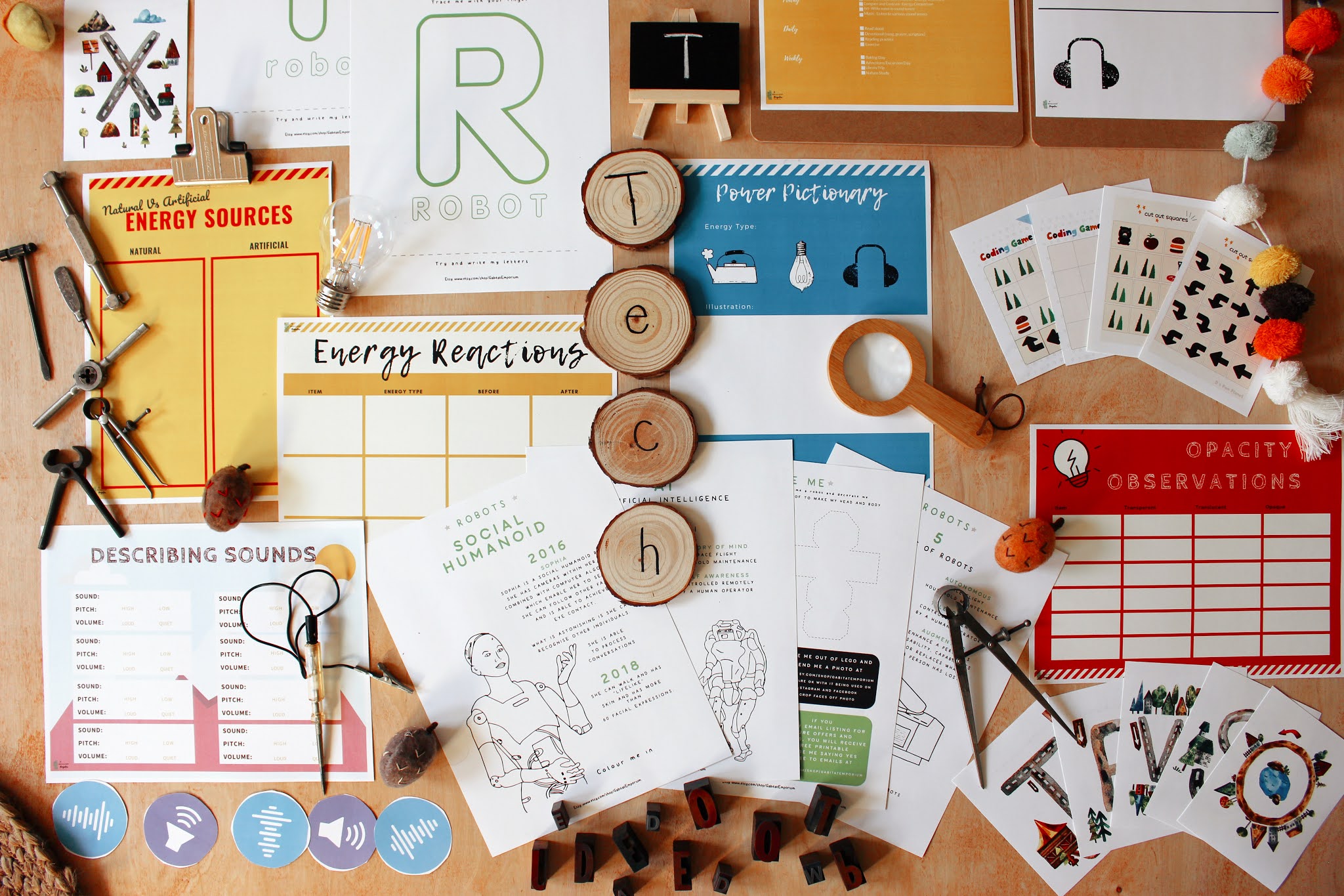 Messy, Beautiful, Fun: STEM Art Curriculum Bundle: A Look Inside!