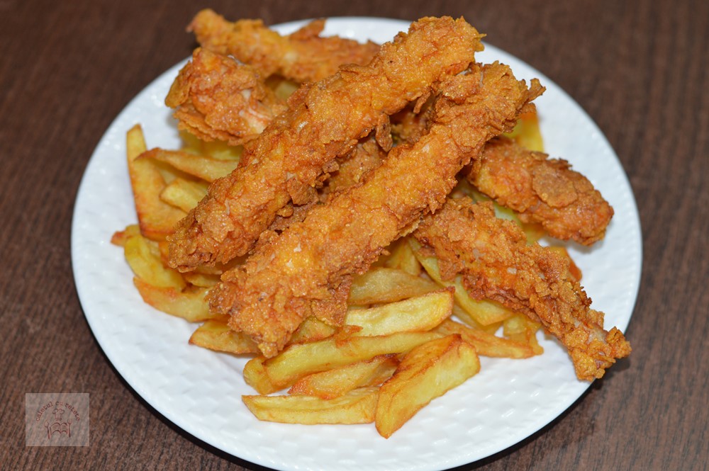 Crispy strips (Fasii de pui crocante) - CAIETUL CU RETETE
