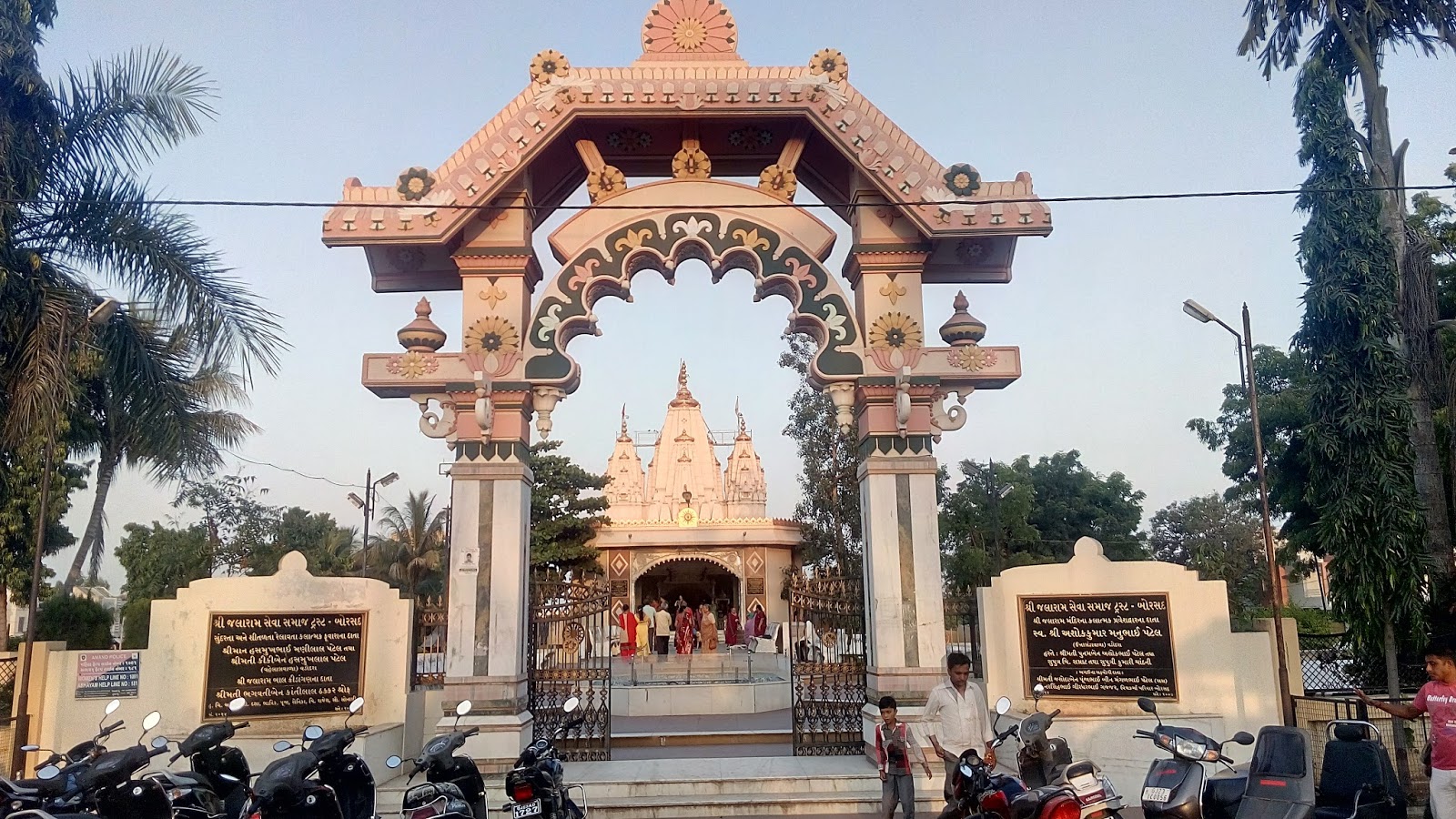 Jalarambapa Temple in Borsad Anand District Gujarat India