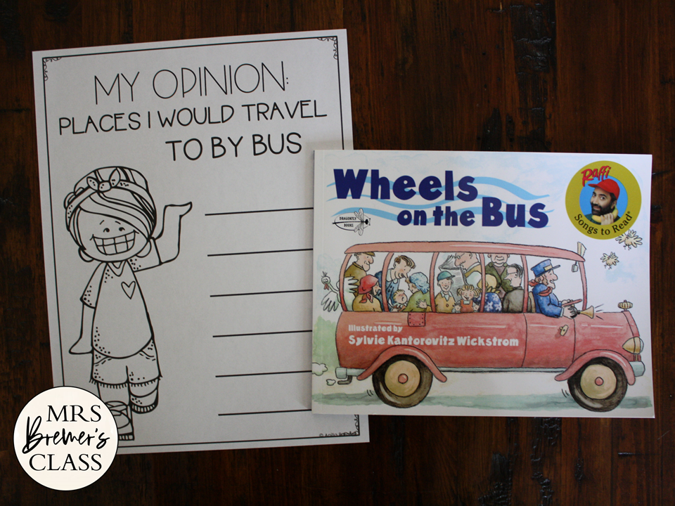 Wheels on the Bus Activities Unit | Mrs. Bremer's Class