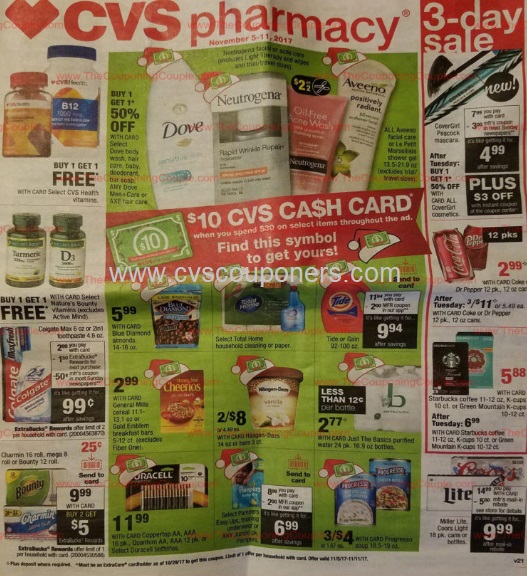 CVS Weekly Ad Preview (11/5-11/11) | CVS Couponers