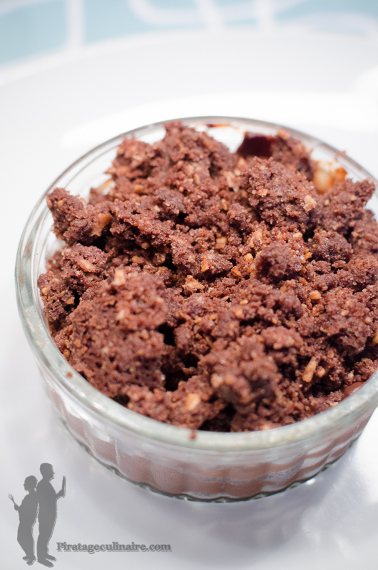Piratage Culinaire: Crumble tout chocolat