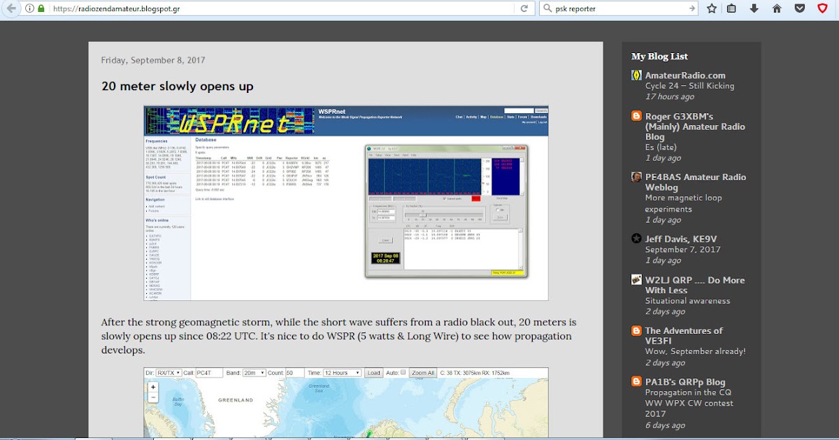 SV1GRN: Γεωμαγνητική καταιγίδα