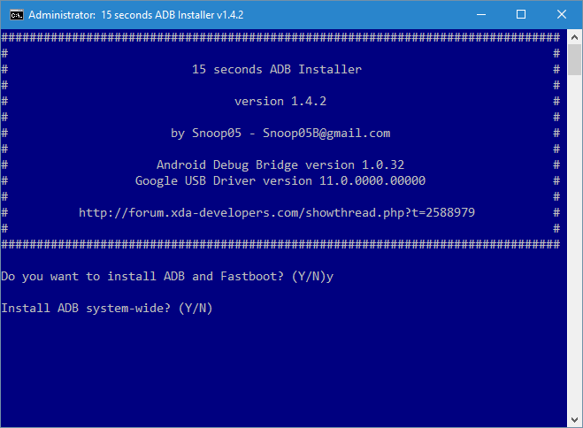 How to install adb and fastboot drivers in cmd - finderlas