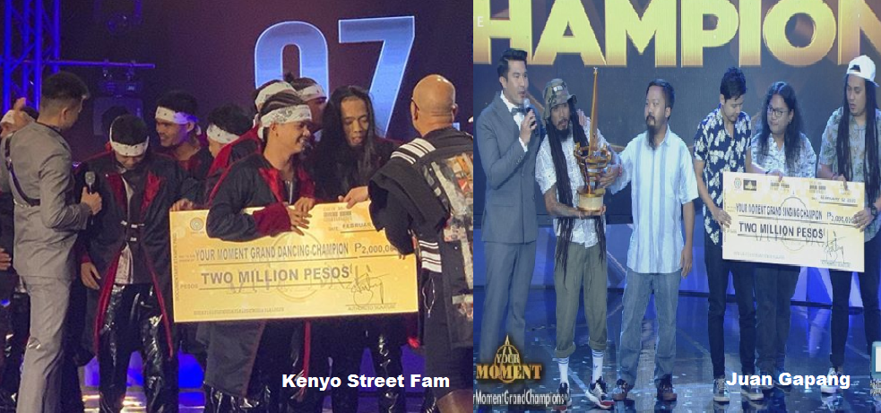 Juan Gapang, Kenyo Street Fam Won 'Your Moment' Grand Finals - Where In ...