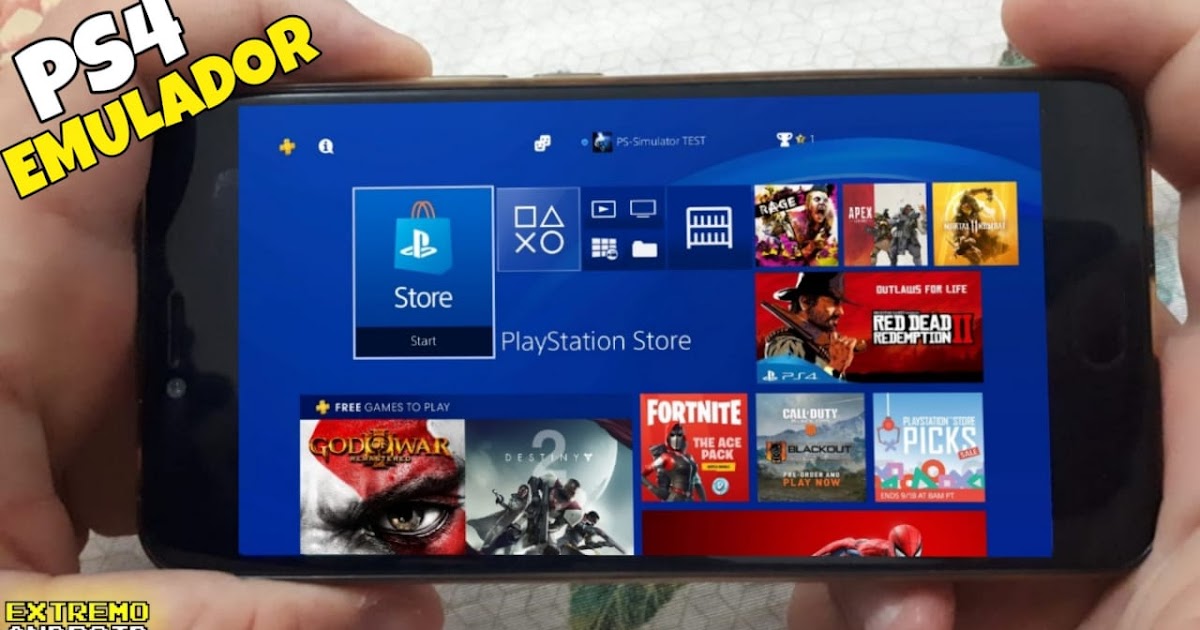 EMULADOR DE PS4 pro da SONY Para ANDROID | Funcionando no CELULAR - 2019