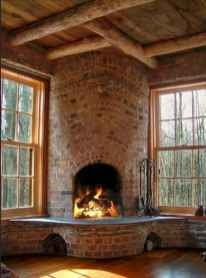 50 Exotic Traditional Fireplace Cabin To Create A Romantic Atmosphere ...