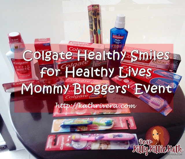 Colgate Healthy Smiles for Healthy Lives Mommy Bloggers Event | Dear ...