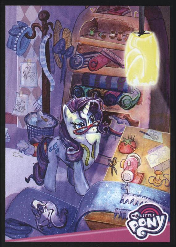 My Little Pony Rarity's Inspiration Room Series 4 Trading Card | MLP Merch