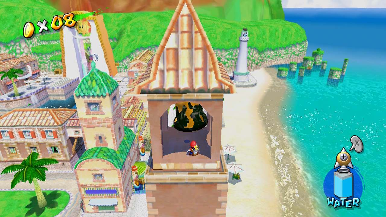 Super Mario Sunshine (GC/Switch): Os 15 Shine Sprites de Delfino Plaza ...