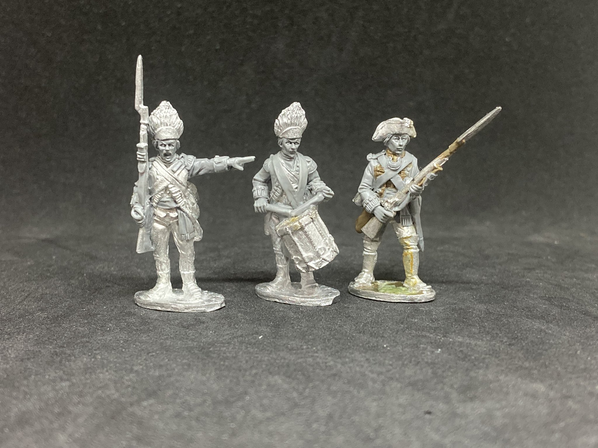 Wargame News and Terrain: Brigade Games: New AWI & FIW Miniatures Preview