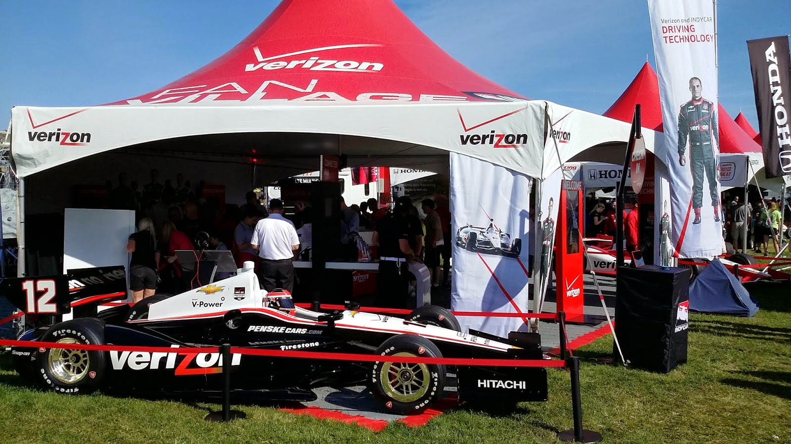 ...and he’s on it: Verizon & IndyCar: Racing Into the Future Together
