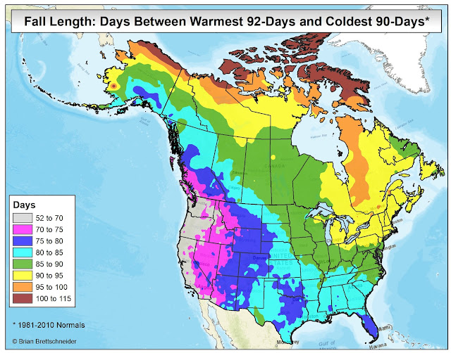 Brian B.'s Climate Blog: Defining the Seasons